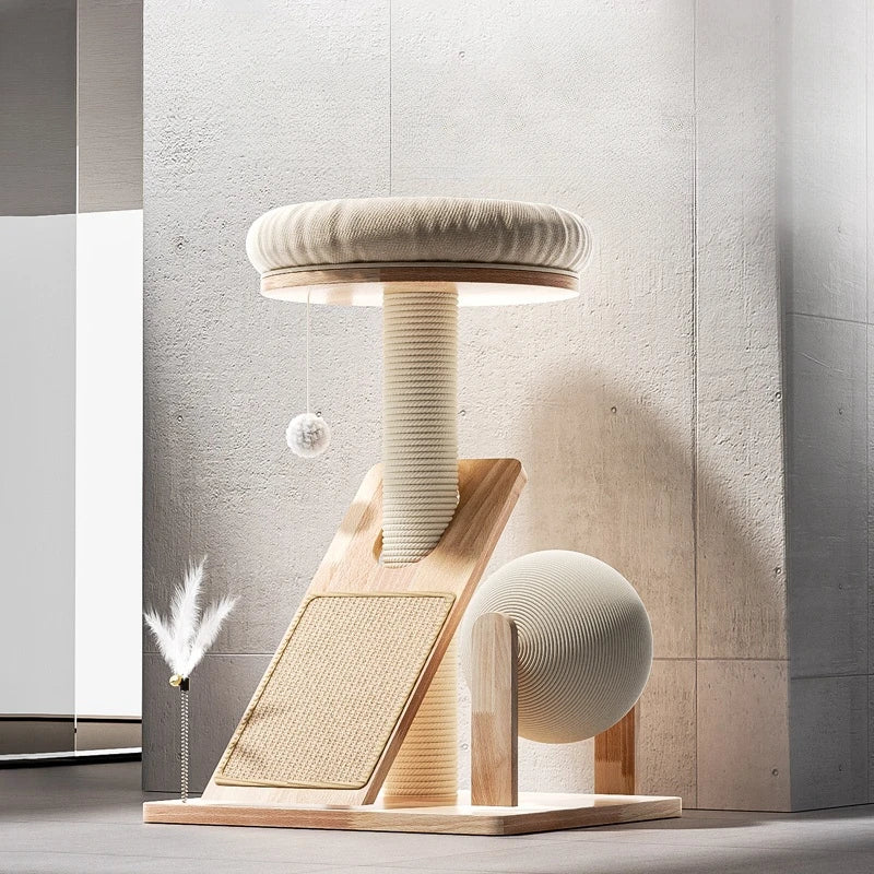 WhiskerWonderland All-in-One Cat Tree – Furr & Co.