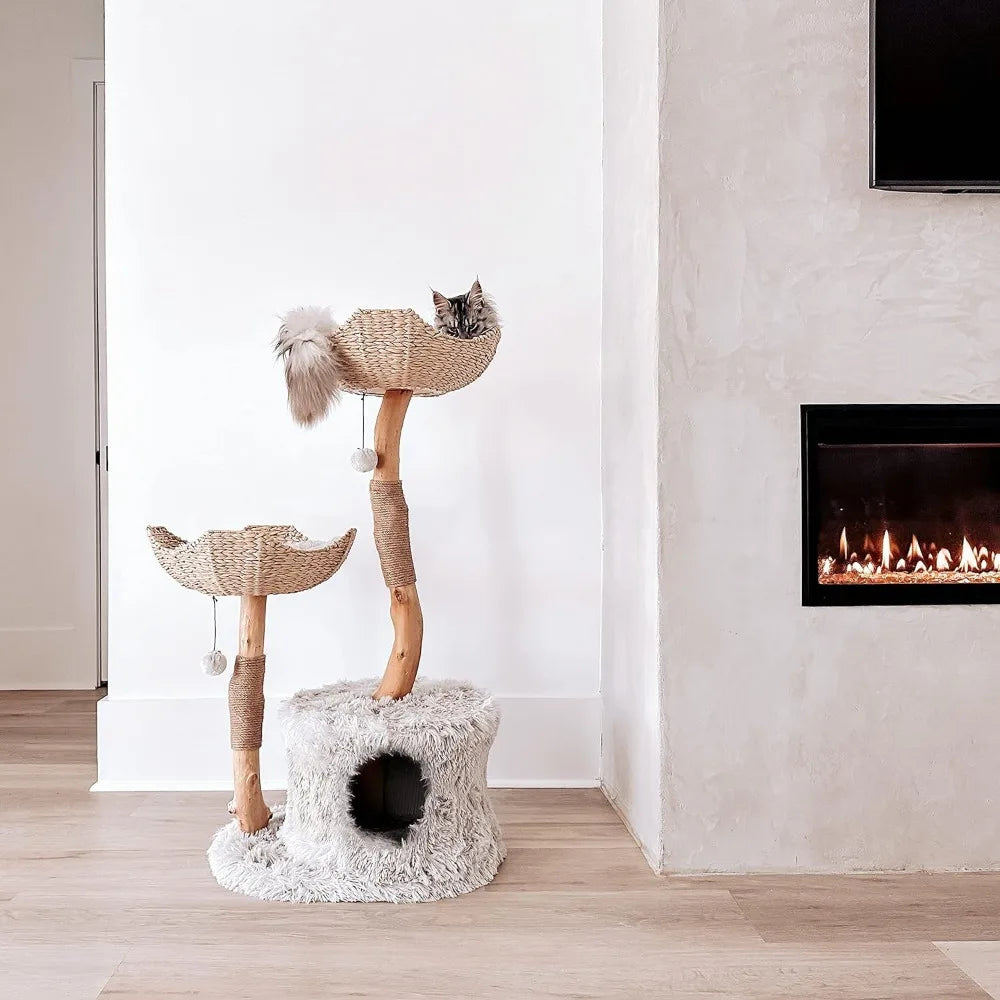 The "Pearl"- Luxury Cat Tree – Furr & Co.